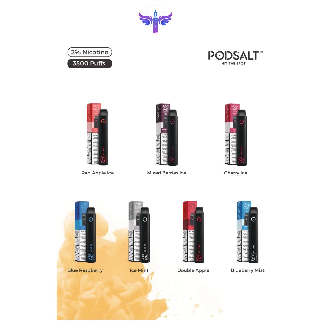 Pod Salt Go 3500 Puffs Disposable Vape in UAE